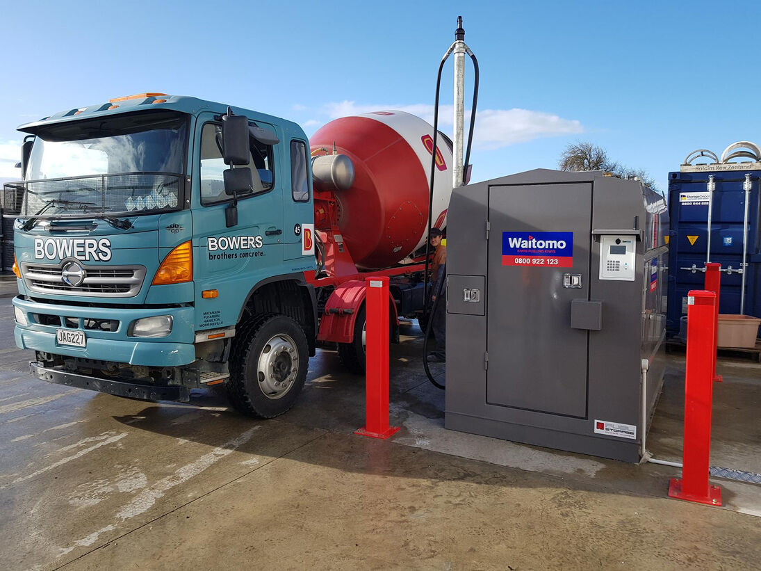 4,800L double-skinned tank | Waitomo Group