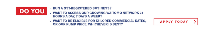 Waitomo Fuel Card | Want a fairer deal for your fuel? | Waitomo Group