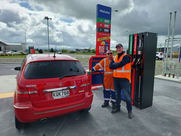 Palmerston North Airport Fuel Stop - now open | | Waitomo Group