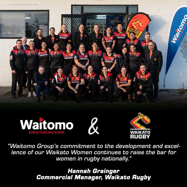 Waitomo renews partnership commitments with Waikato Rugby | | Waitomo Group